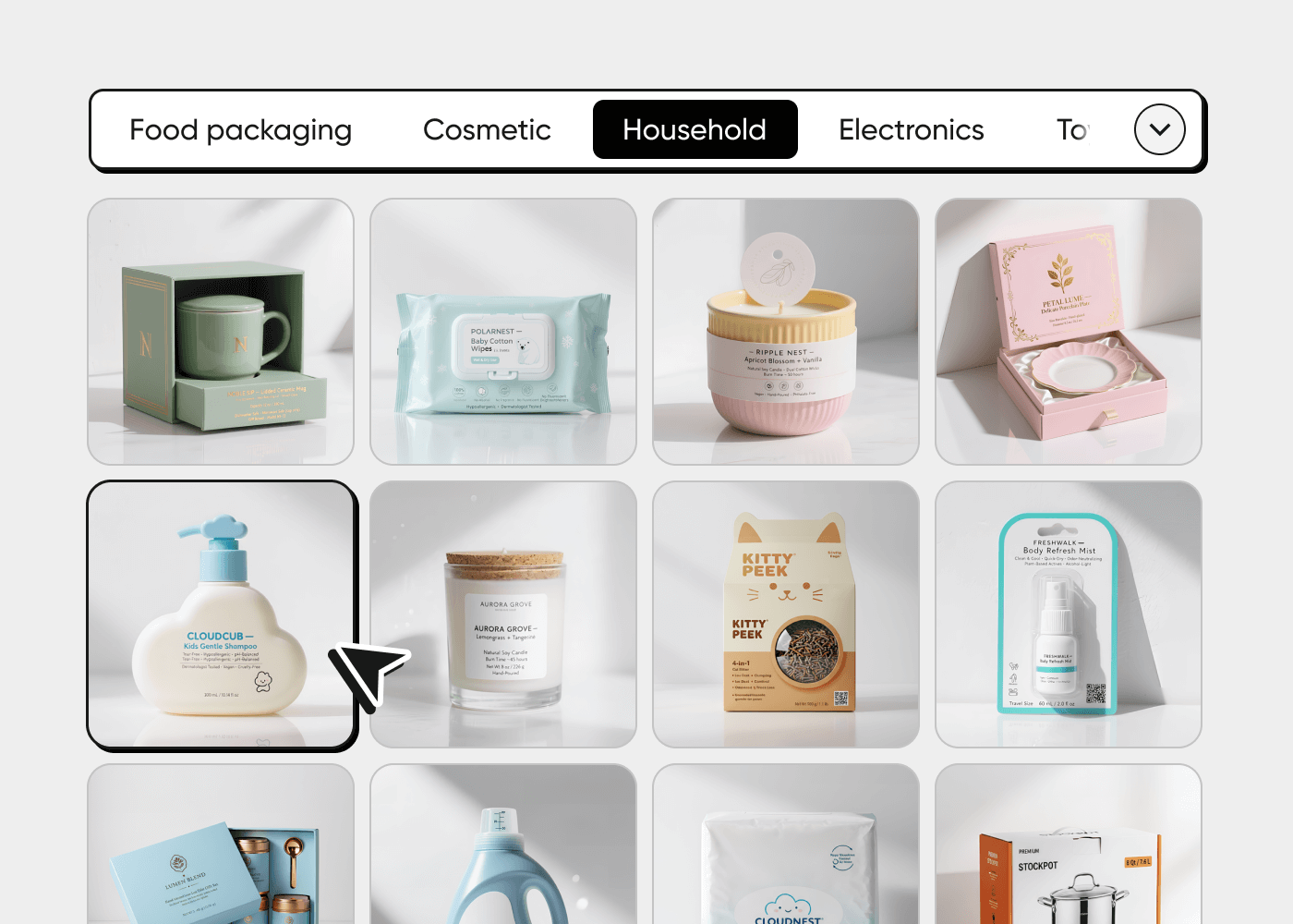 Design Household Product Package with AI | Packify