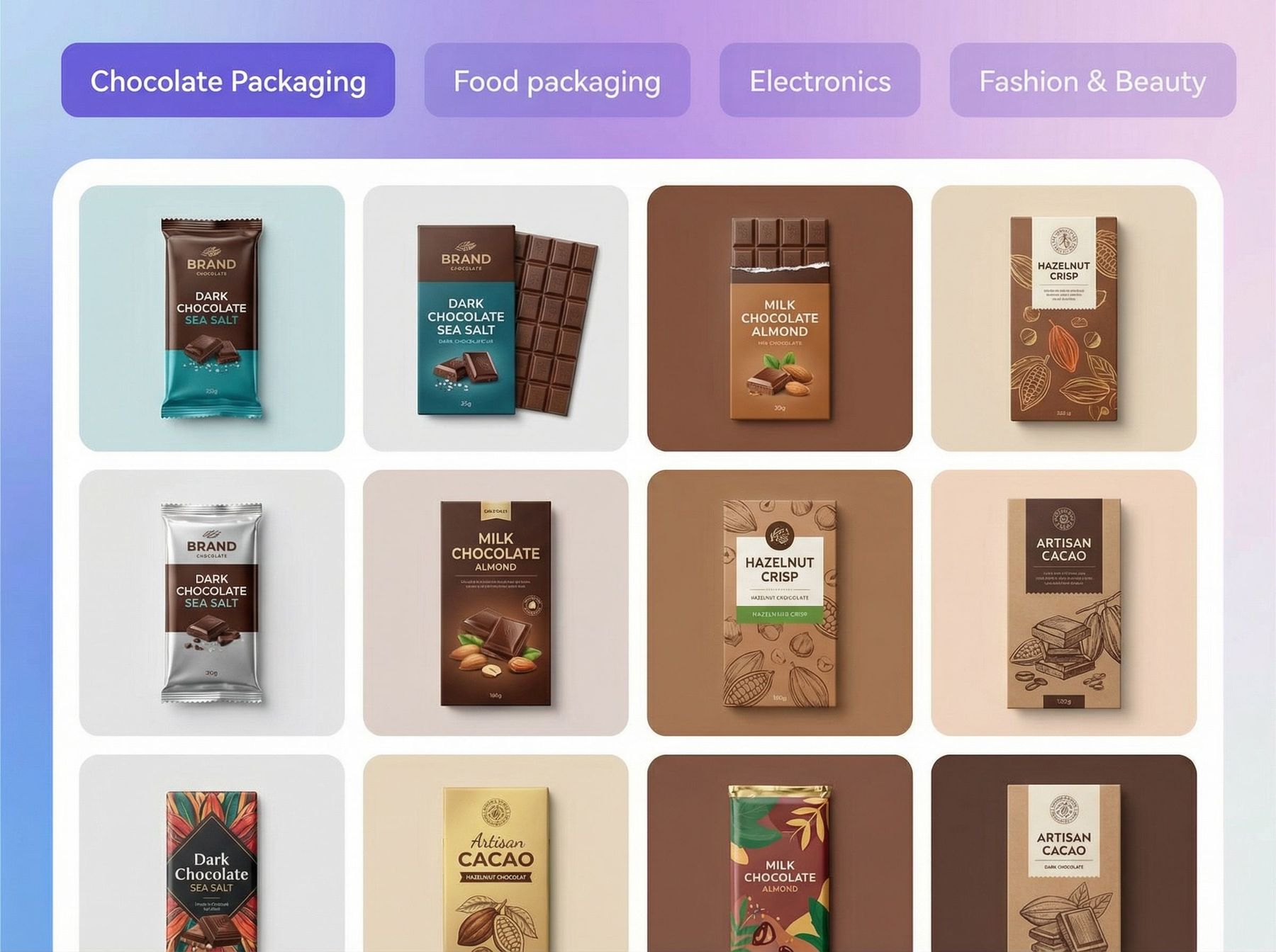 2026 Hot Chocolate Packaging Design AI | Packify